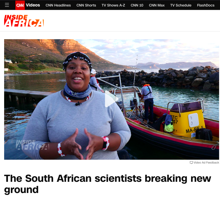 My CNN Feature: Breaking New Ground as a South African Scientist – Dr ...